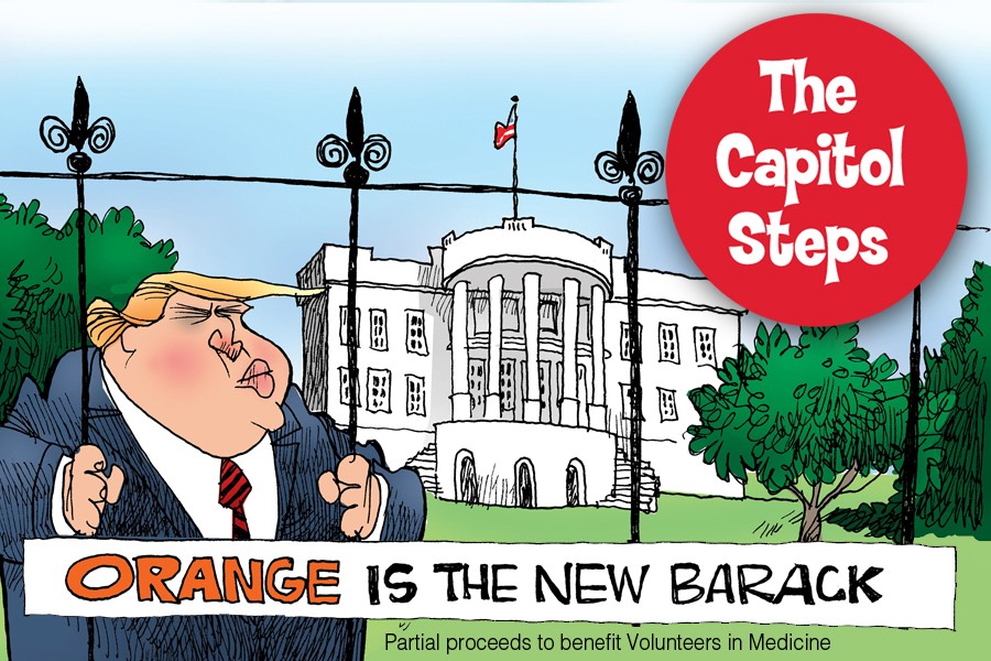SOLD OUT ~ Capitol Steps - Orange is the New Barack|Show | The Lyric ...