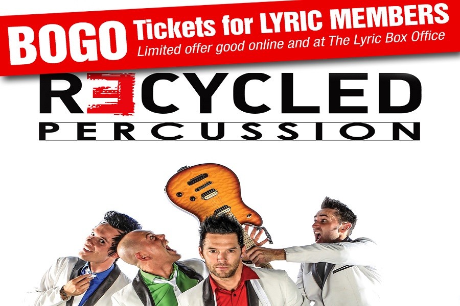 Recycled Percussion|Show | The Lyric Theatre