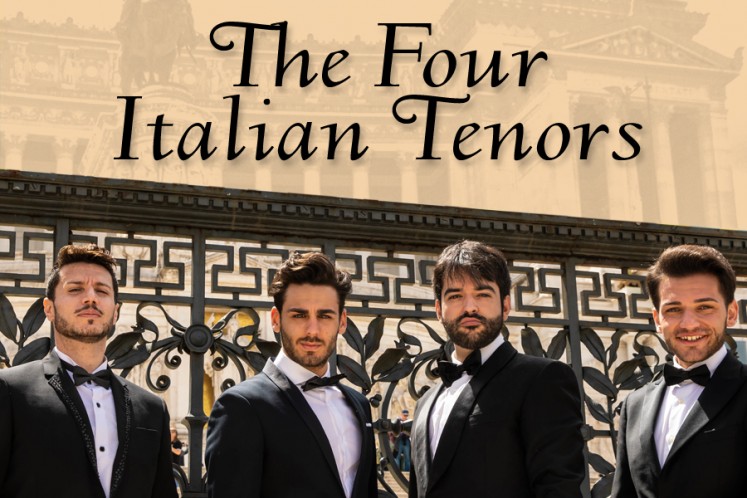 The Four Italian Tenors| Show | The Lyric Theatre