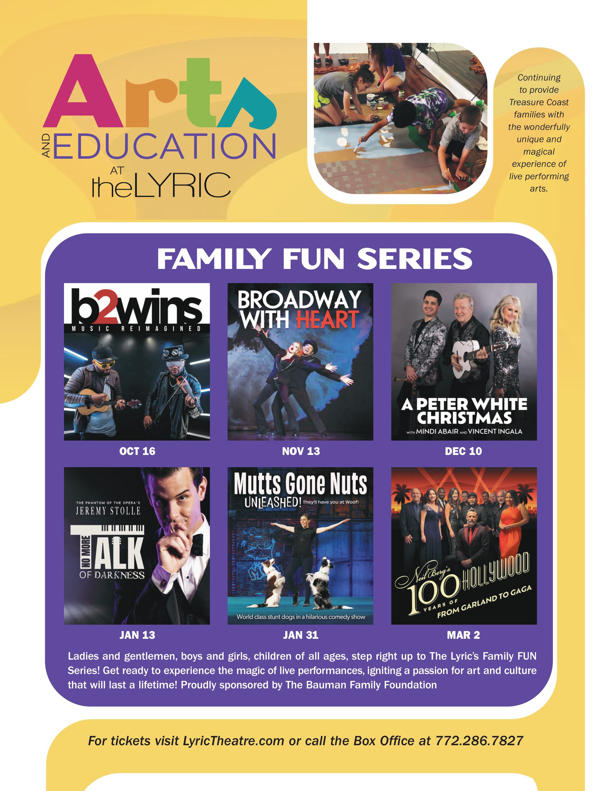 Family Fun | The Lyric Theatre