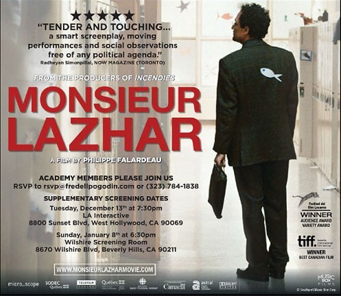 Monsieur Lazhar|Show | The Lyric Theatre